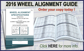 AlignmentSpecs.com Online Wheel Alignment Specs, Data Books and CDs